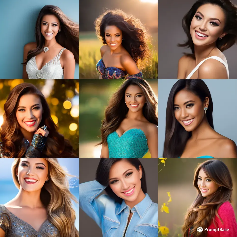 Cheerful Portraits Of Girls Stable Diffusion Prompt | PromptBase