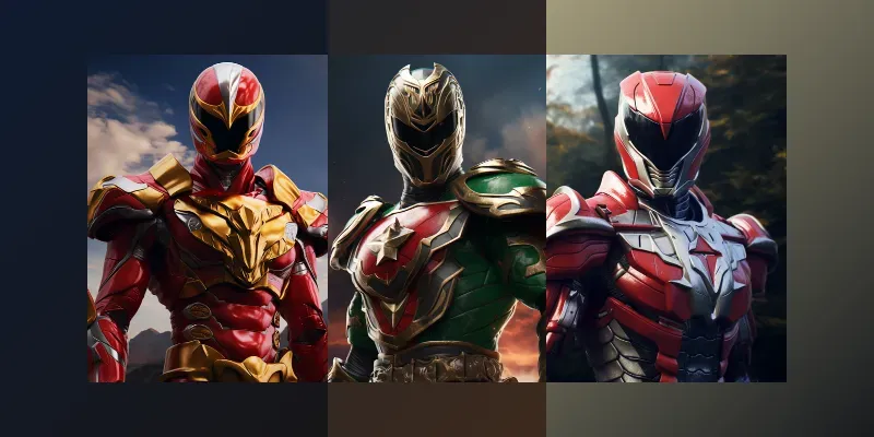 Country Power Rangers Midjourney Prompt | PromptBase