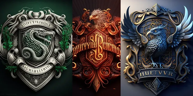 Hogwarts Legacy Style Logo Midjourney Prompt | PromptBase