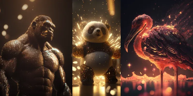 Realistic Flash Animals And Humans Midjourney Prompt | PromptBase