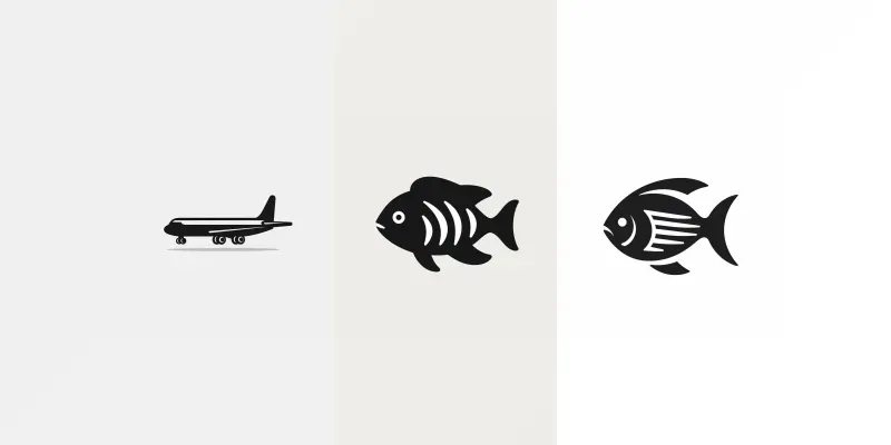 Simple Pictogram Logos In Black And White Midjourney Prompt | PromptBase
