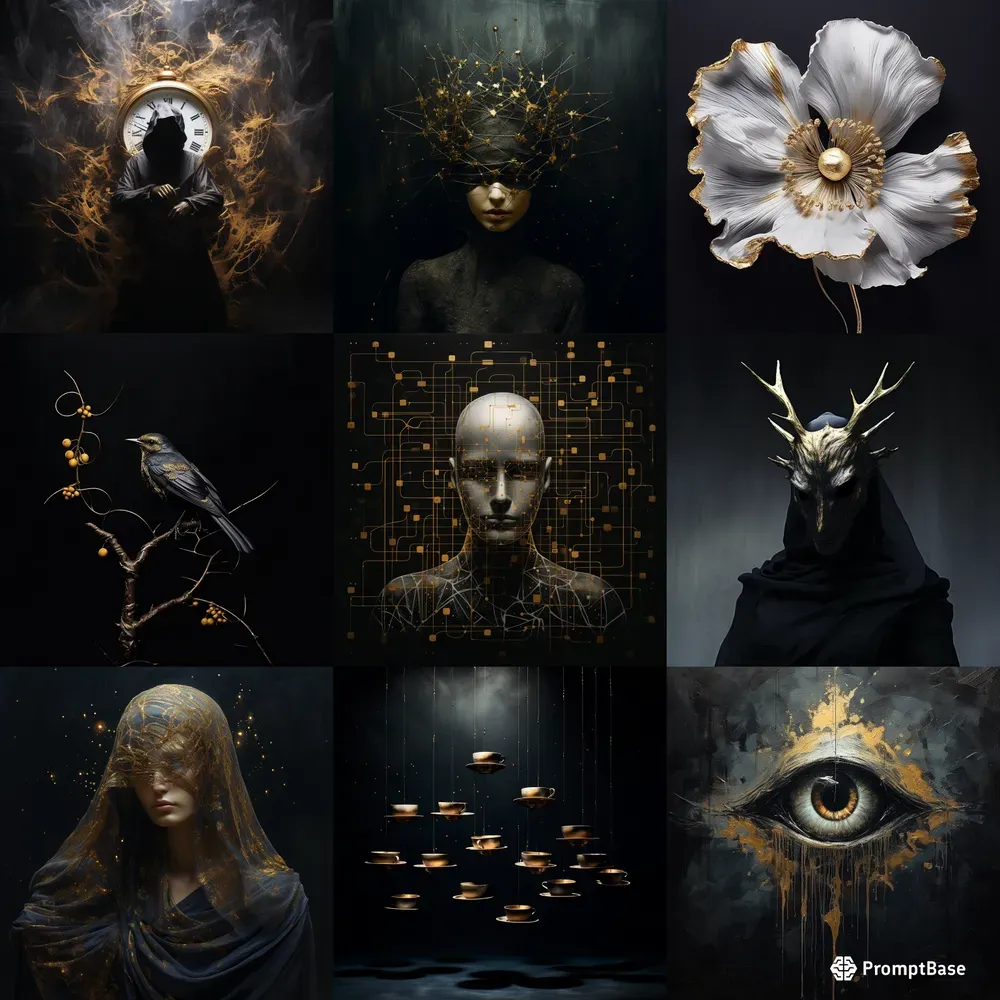 Visual Serenity Art Midjourney Prompt | PromptBase