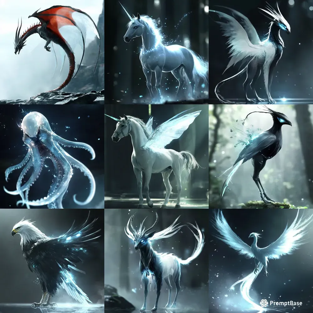 Intricate Fantasy Animal Concept Art Midjourney Prompt | PromptBase