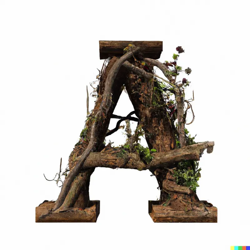 Giant 3D Letters DALL·E Prompt | PromptBase