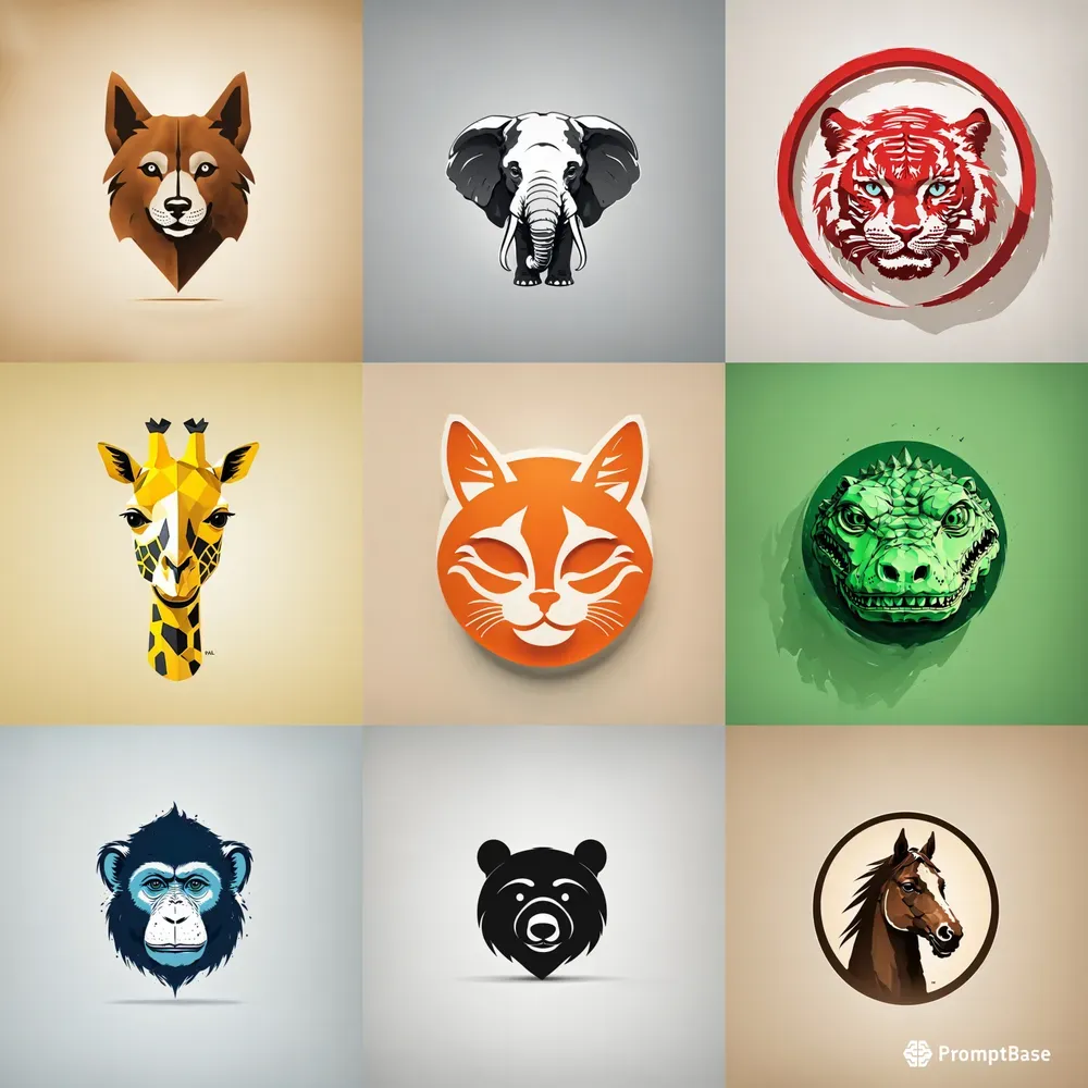 Animal Logos Leonardo Ai Prompt | PromptBase