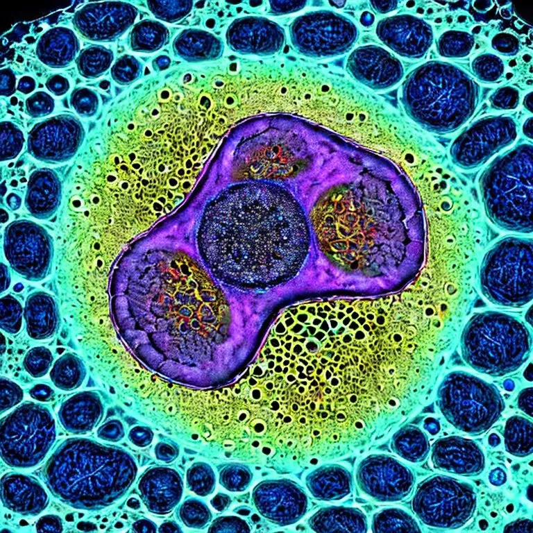 Microscopic Cells Stable Diffusion Prompt | PromptBase