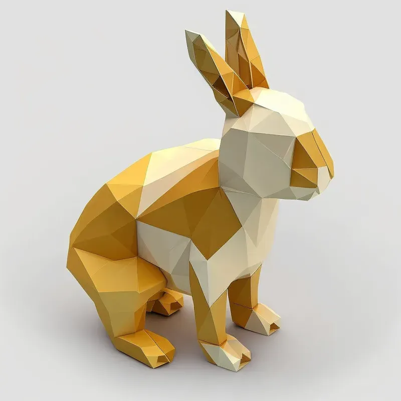 Low-poly Animal Characters Midjourney Prompt | PromptBase