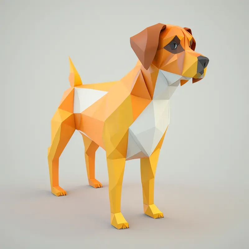 Low-poly Animal Characters Midjourney Prompt | PromptBase