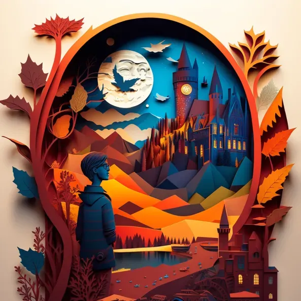 Papercut Illustrations Midjourney Prompt | PromptBase