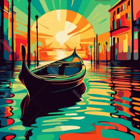 Modern Art Illustrations Posters Midjourney Prompt | PromptBase