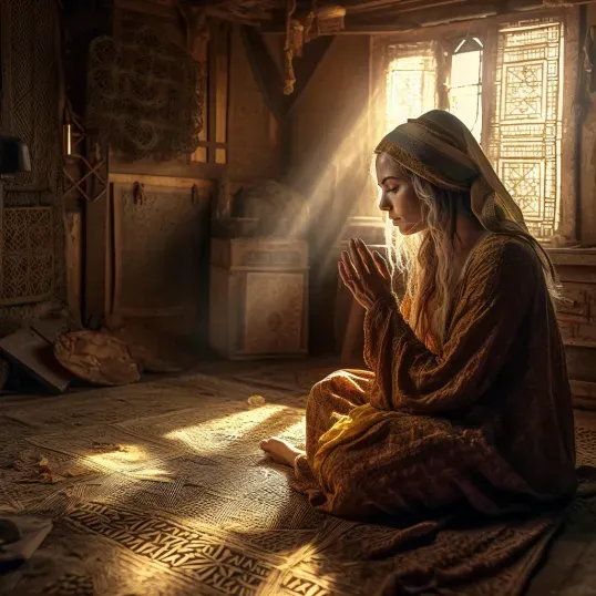 Religious Characters Across Ages Photos Midjourney Prompt | PromptBase