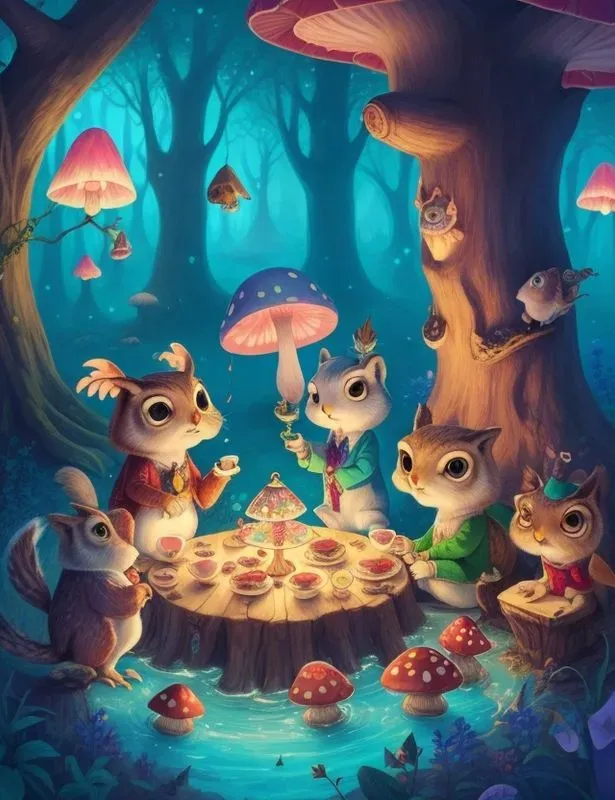 Whimsical Childrens Book Scenes Leonardo Ai Prompt | PromptBase