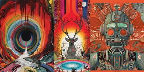 70s Album Covers Midjourney Prompt | PromptBase