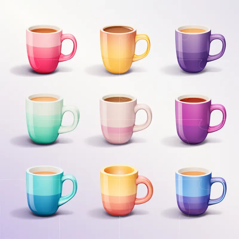 Niji Cute Style 3D Icon Sets Midjourney Prompt | PromptBase