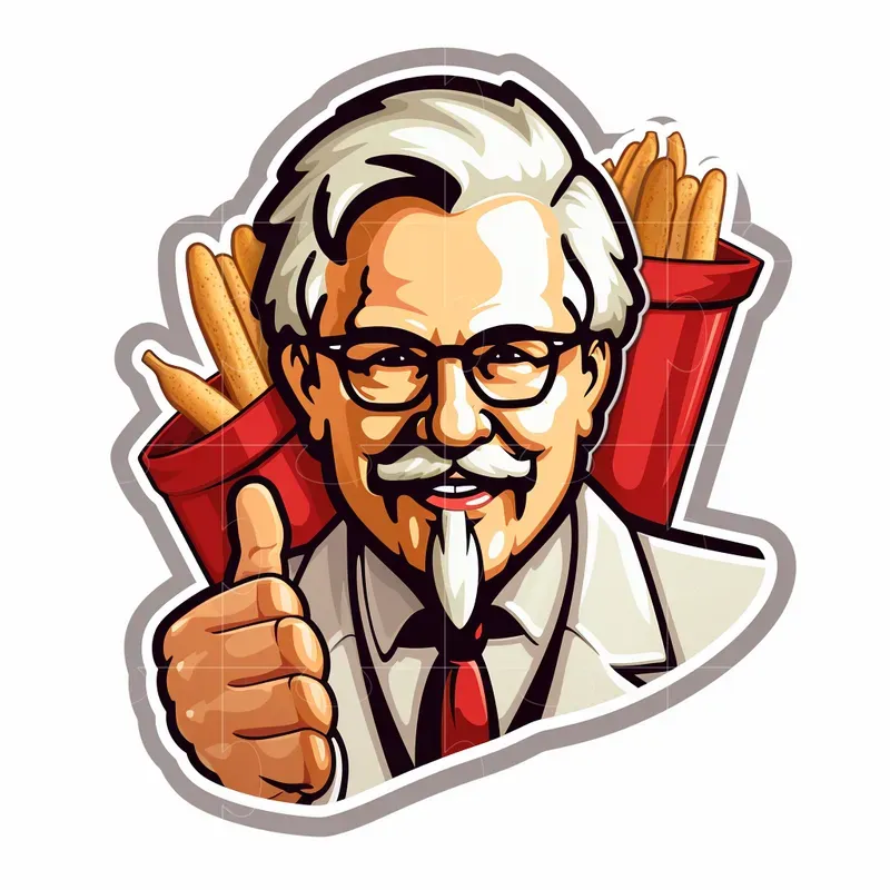 Digital Stickers Of Famous Products Midjourney Prompt | PromptBase