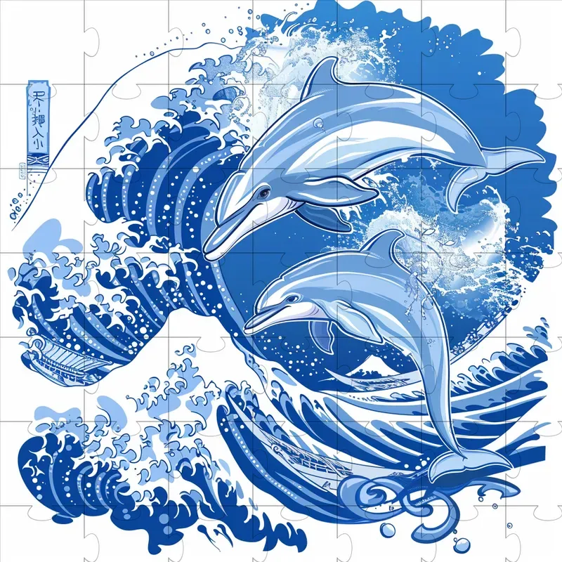 Fauna In Blue Clipart Collections Midjourney Prompt | PromptBase