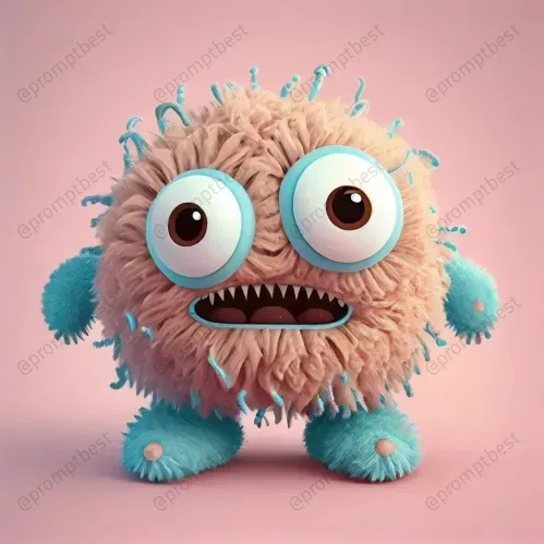 3D Cute Furry Monsters Characters Midjourney Prompt | PromptBase