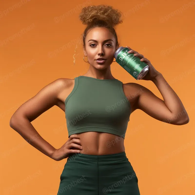 Advertisement Models With Product Mock Ups Midjourney Prompt | PromptBase