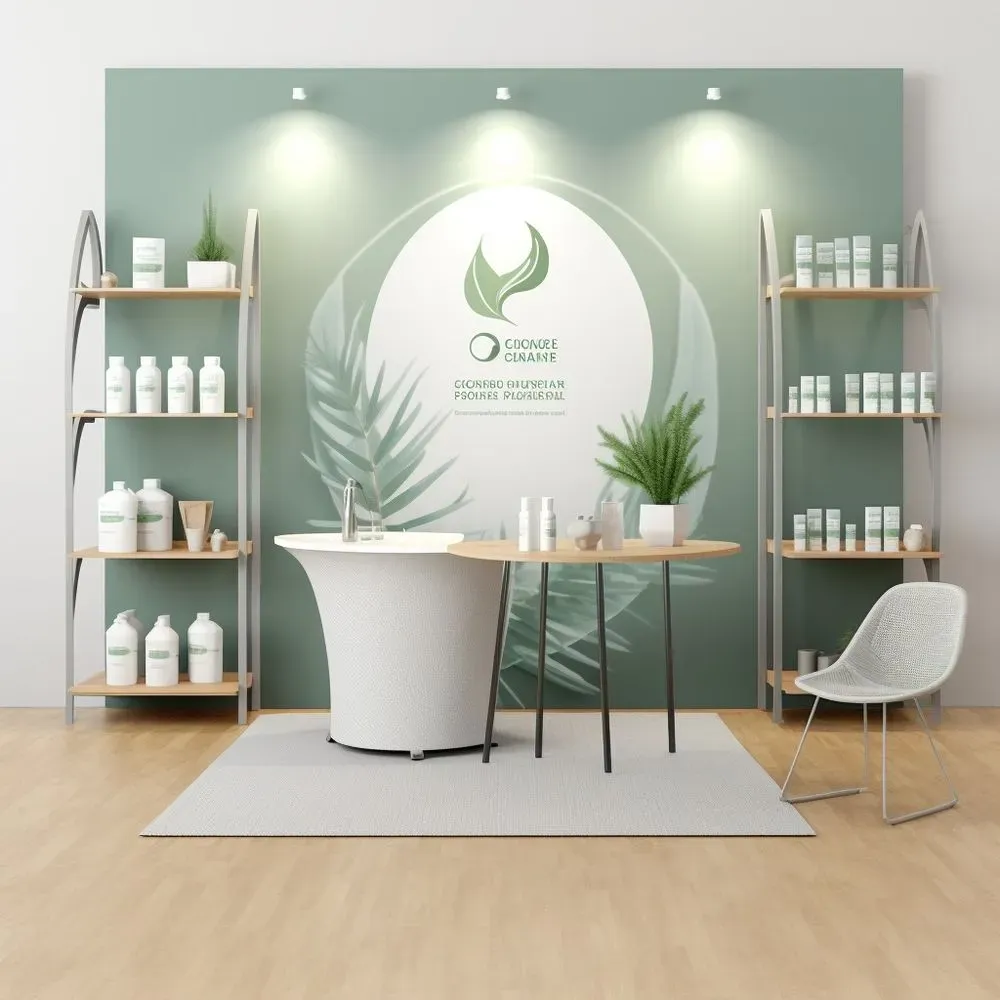 Trade Show Small Display Booth Designs Midjourney Prompt | PromptBase