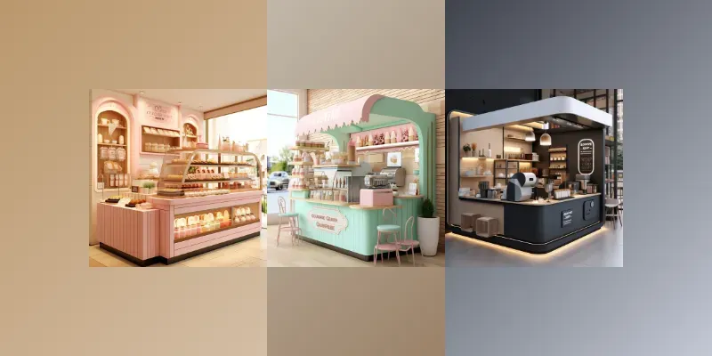 Small Food Shop Designs Midjourney Prompt | PromptBase