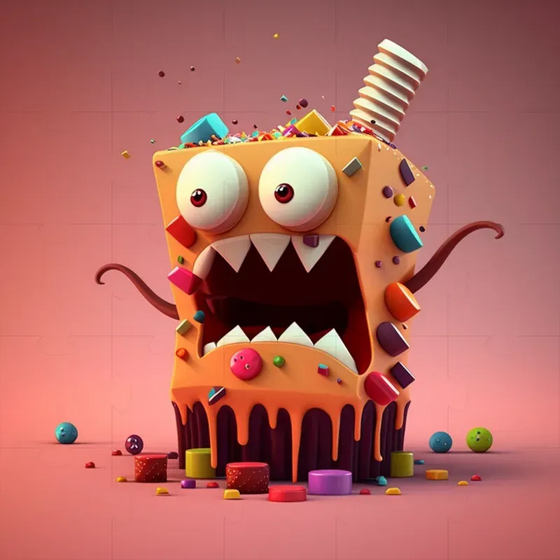 The Wacky Worlds Of Cartoon Characters Midjourney Prompt | PromptBase