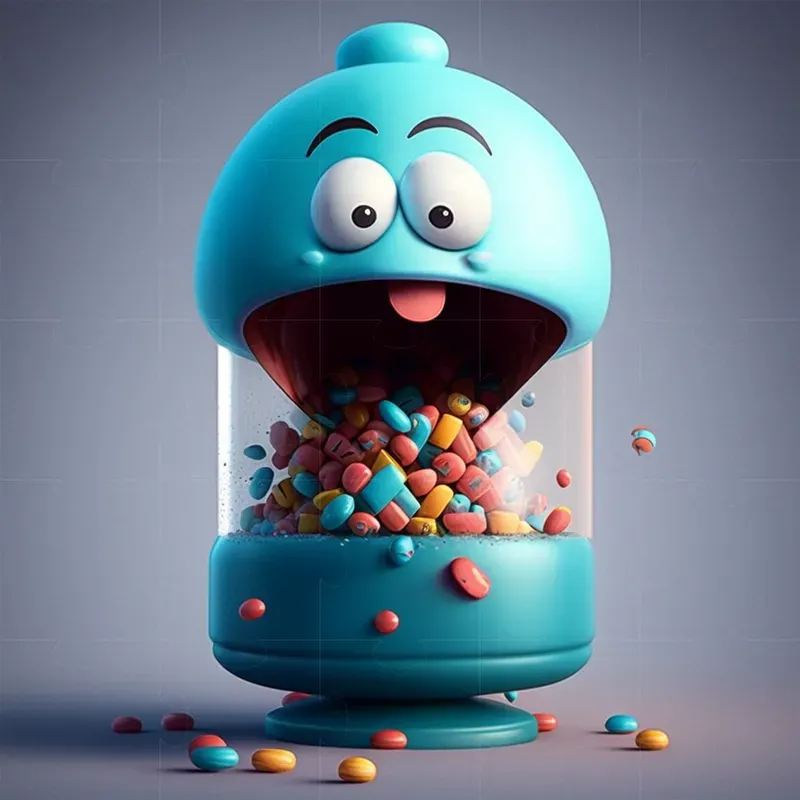 The Wacky Worlds Of Cartoon Characters Midjourney Prompt | PromptBase