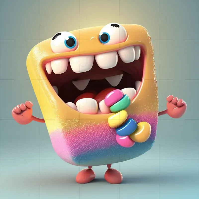 The Wacky Worlds Of Cartoon Characters Midjourney Prompt | PromptBase