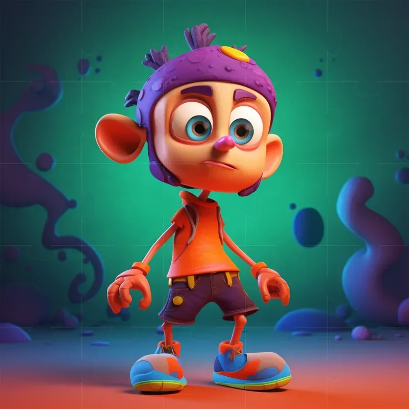 3D Fun Cartoon Characters Midjourney Prompt | PromptBase