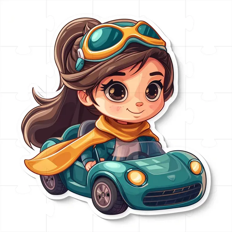 Cool 2D Stickers Midjourney Prompt | PromptBase