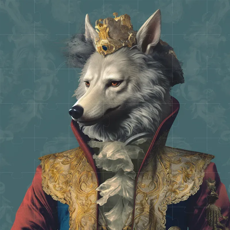 Dapper Animal Portraits Midjourney Prompt | PromptBase