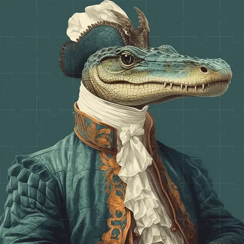 Dapper Animal Portraits Midjourney Prompt | PromptBase