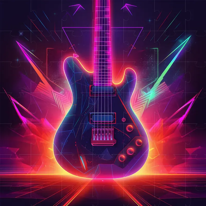 Synthwave Cover Art Illustrations Midjourney Prompt | PromptBase