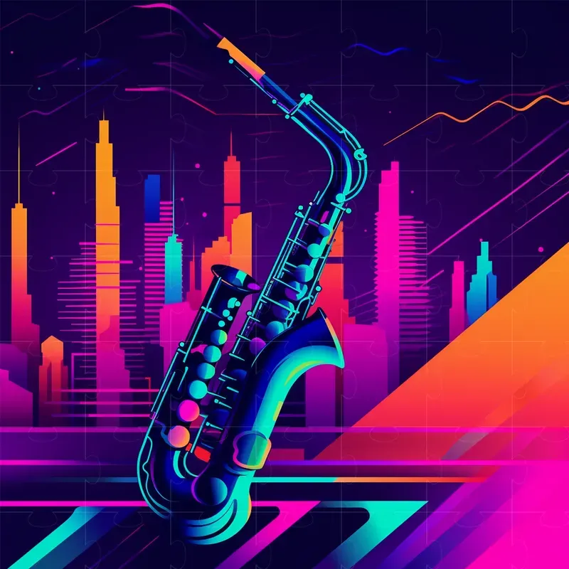 Synthwave Cover Art Illustrations Midjourney Prompt Promptbase