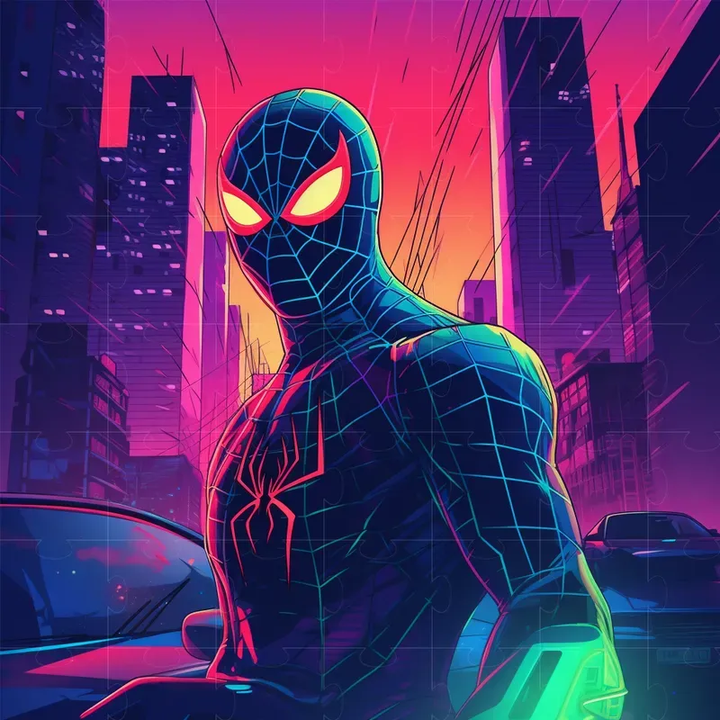 Synthwave Cover Art Illustrations Midjourney Prompt | PromptBase