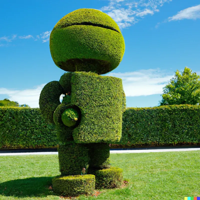 Topiary Art DALL·E Prompt | PromptBase