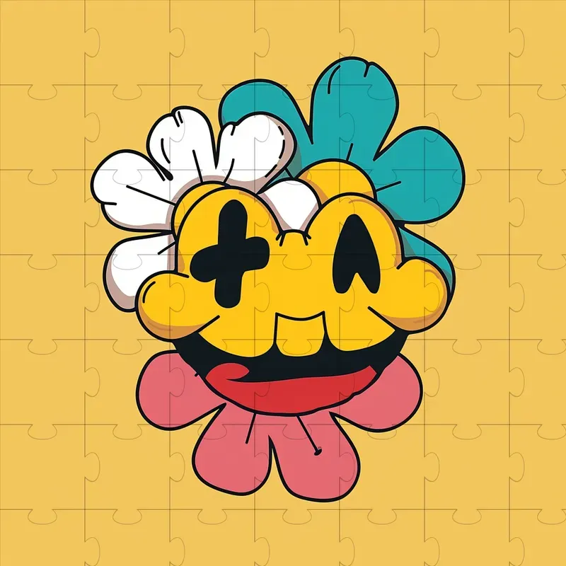 Happycore Logos Midjourney Prompt | PromptBase