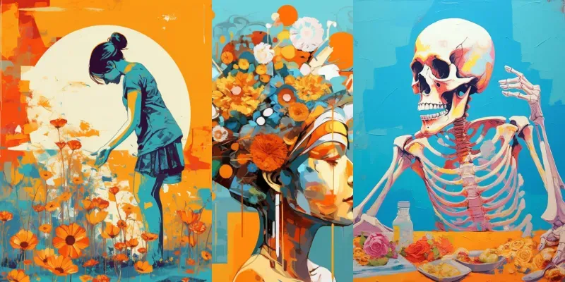 Multi-layered Pop Art Midjourney Prompt | PromptBase