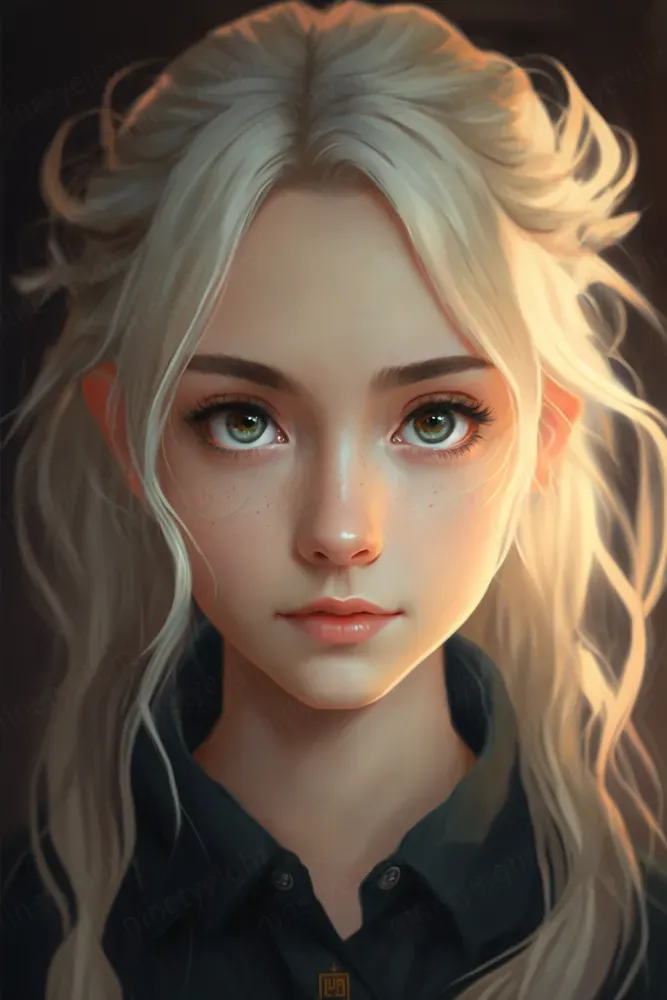 Cute Feminine Anime Portraits Midjourney Prompt | PromptBase