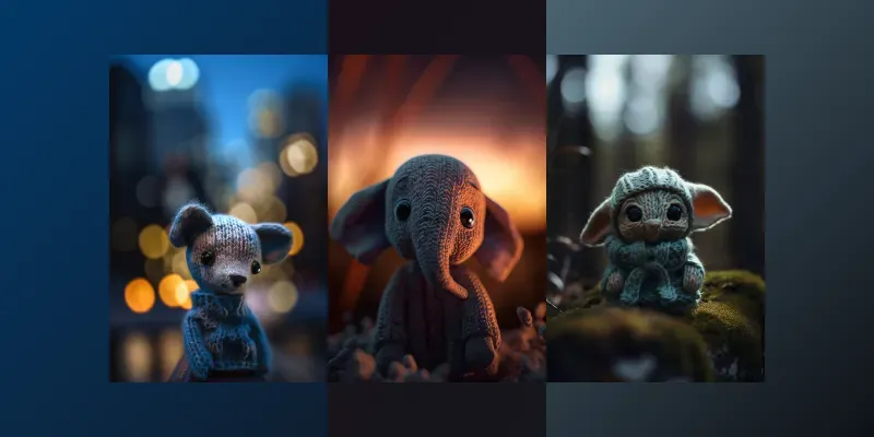 Knit Characters Midjourney Prompt | PromptBase