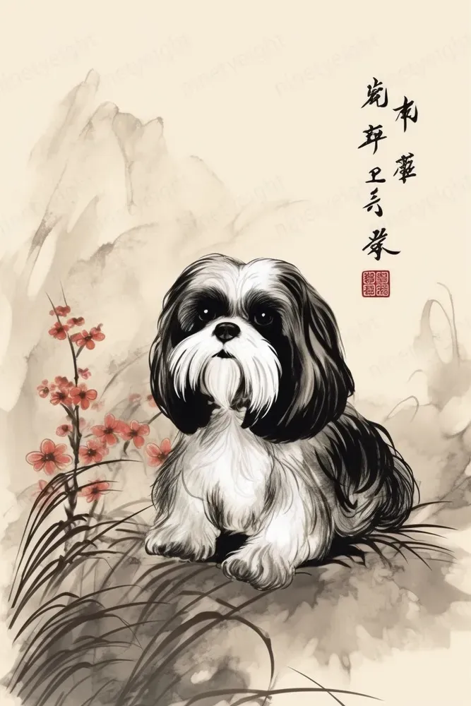 Chinese Style Art Works Midjourney Prompt | PromptBase