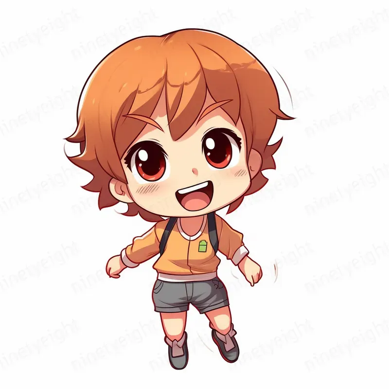 Little Cute Chibi Characters Midjourney Prompt | PromptBase