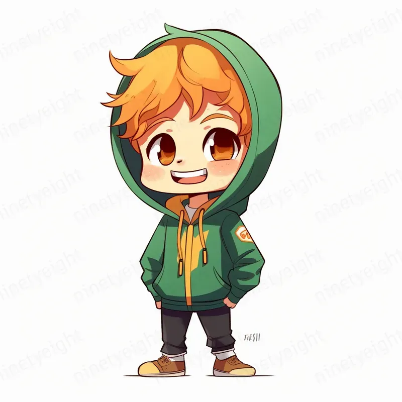 Little Cute Chibi Characters Midjourney Prompt | PromptBase