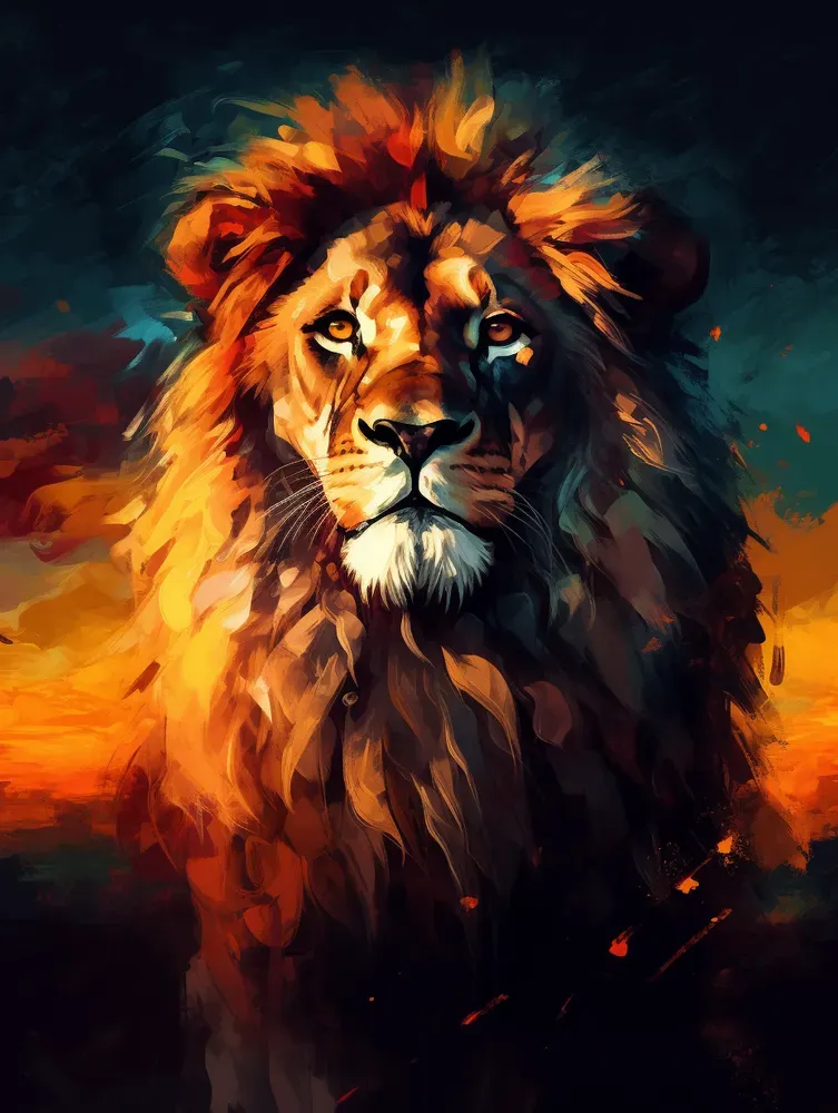 Magnificent Oil Painting Wall Art Works Midjourney Prompt | PromptBase