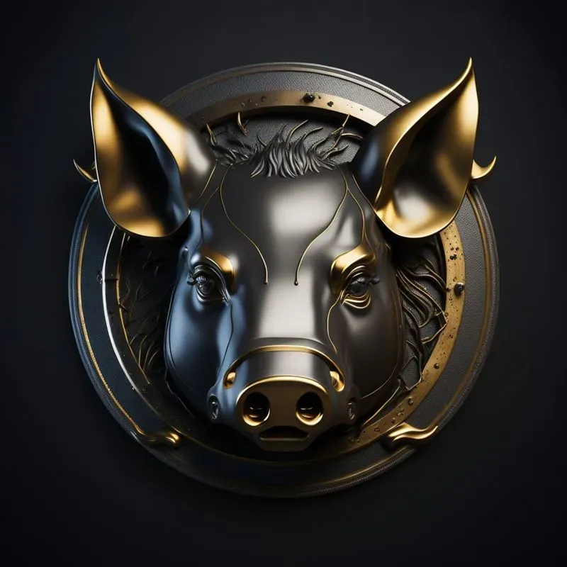 Animal Metallic Logos Leonardo Ai Prompt | PromptBase