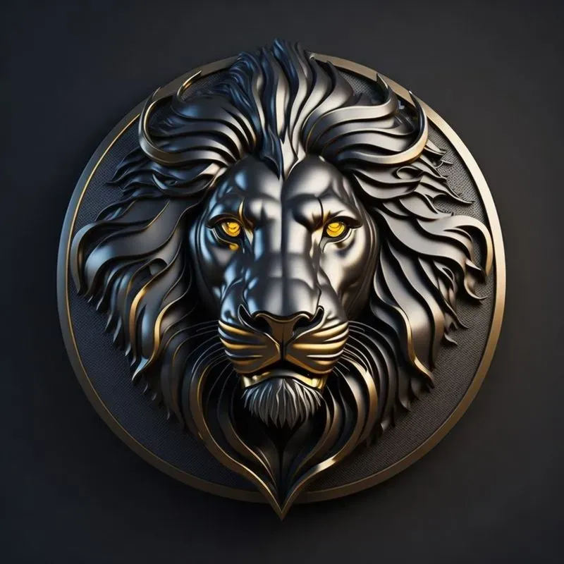 Animal Metallic Logos Leonardo Ai Prompt | PromptBase