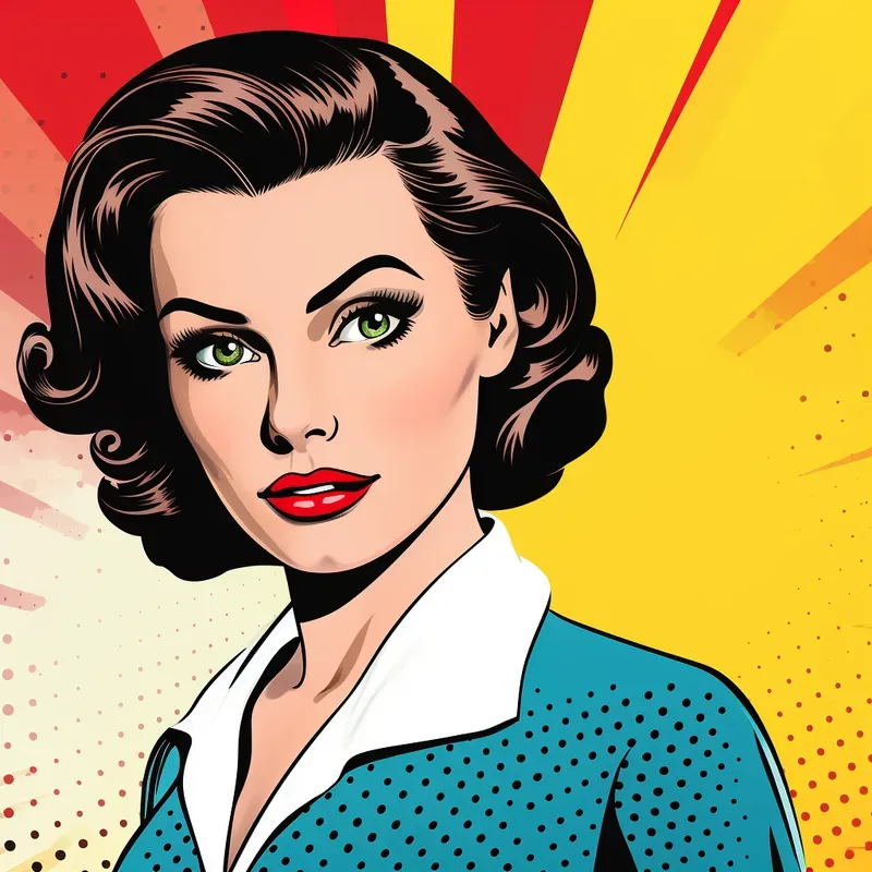 50s Style Comics Midjourney Prompt | PromptBase