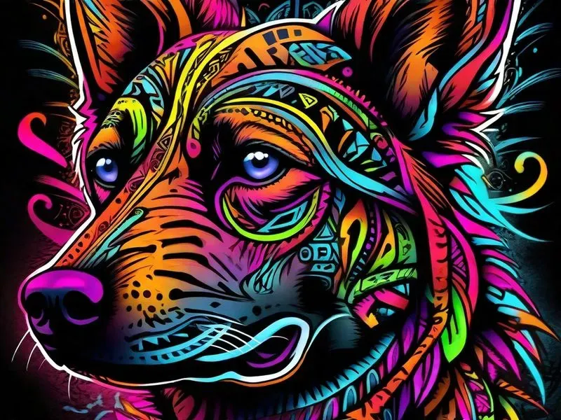 Psychedelic Tribal Images Leonardo Ai Prompt | PromptBase