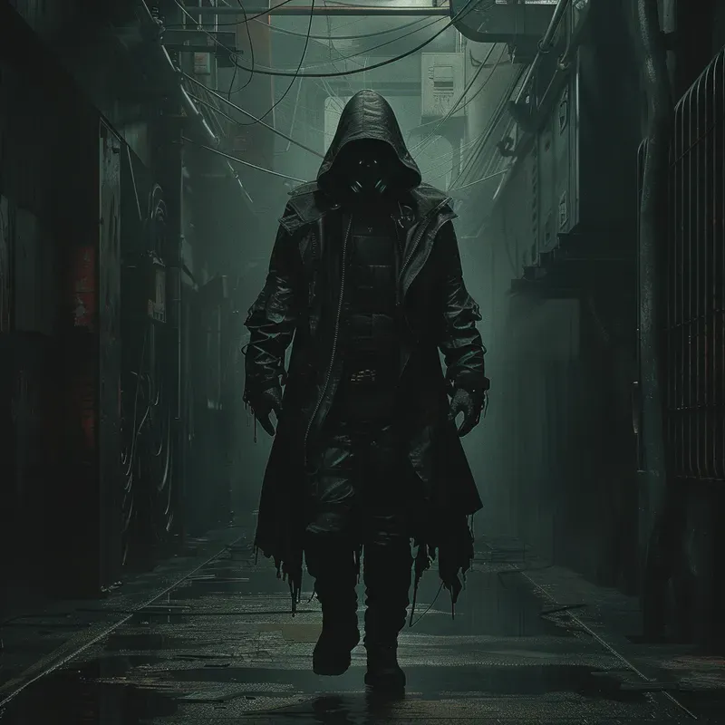 Dystopian Horror Characters Midjourney Prompt | PromptBase