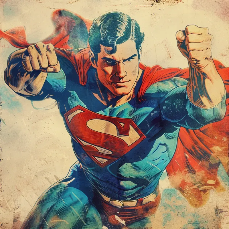 Illustrations Vintage Pulp Comics Style Midjourney Prompt | PromptBase
