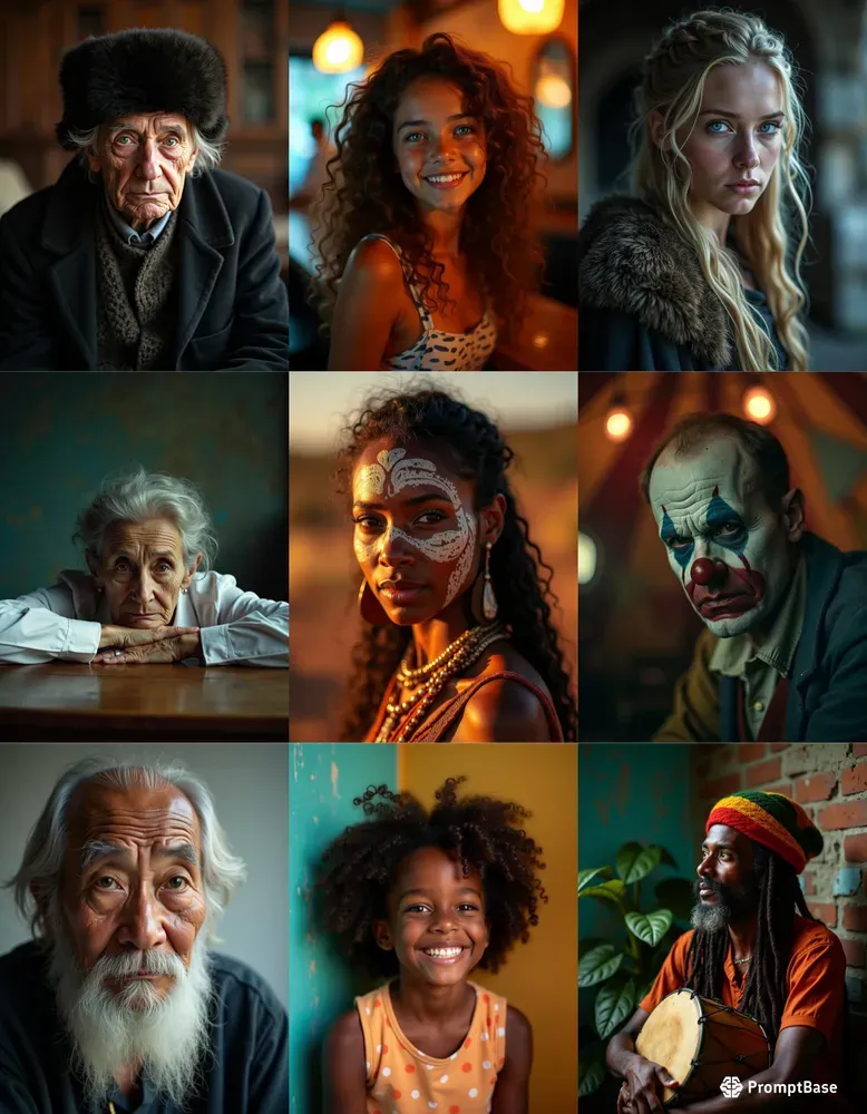 Dynamic Frameworks For Stunning Portraits FLUX Prompt | PromptBase